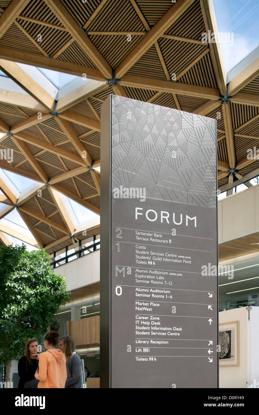 The Forum Exeter University, Exeter, United Kingdom. Architect ...