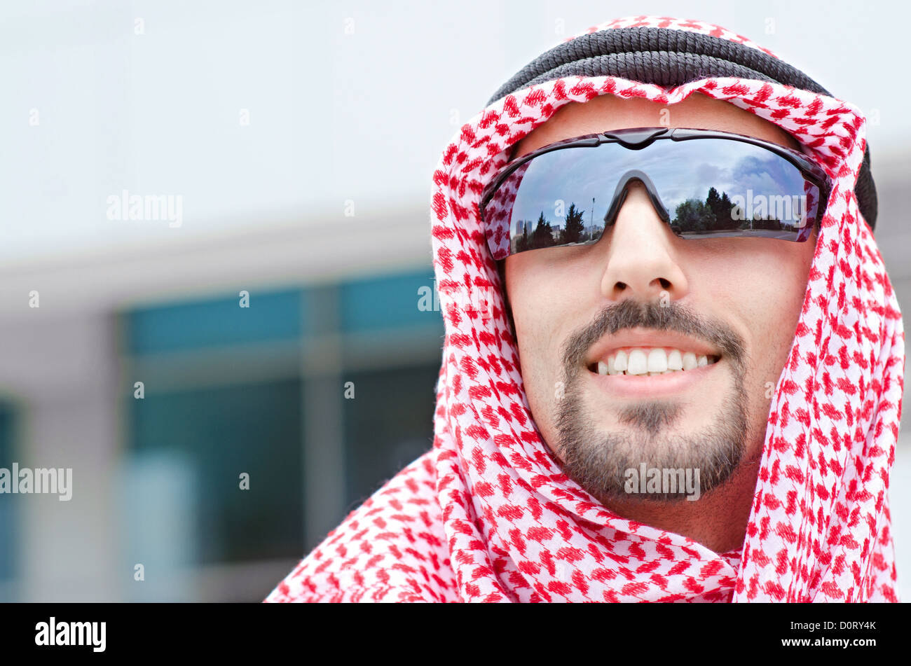Arab on the street in summer Stock Photo - Alamy