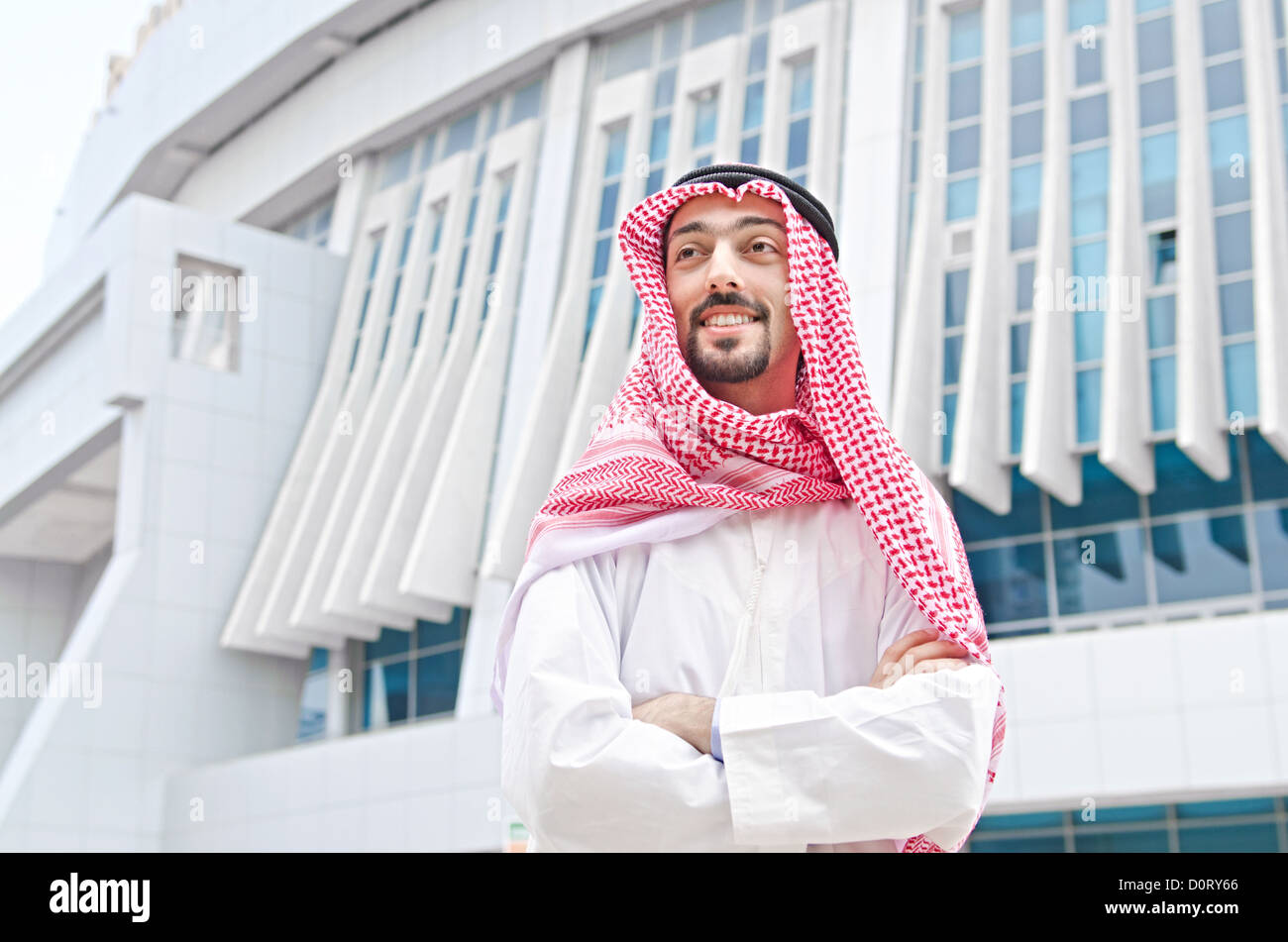 Arab on the street in summer Stock Photo - Alamy