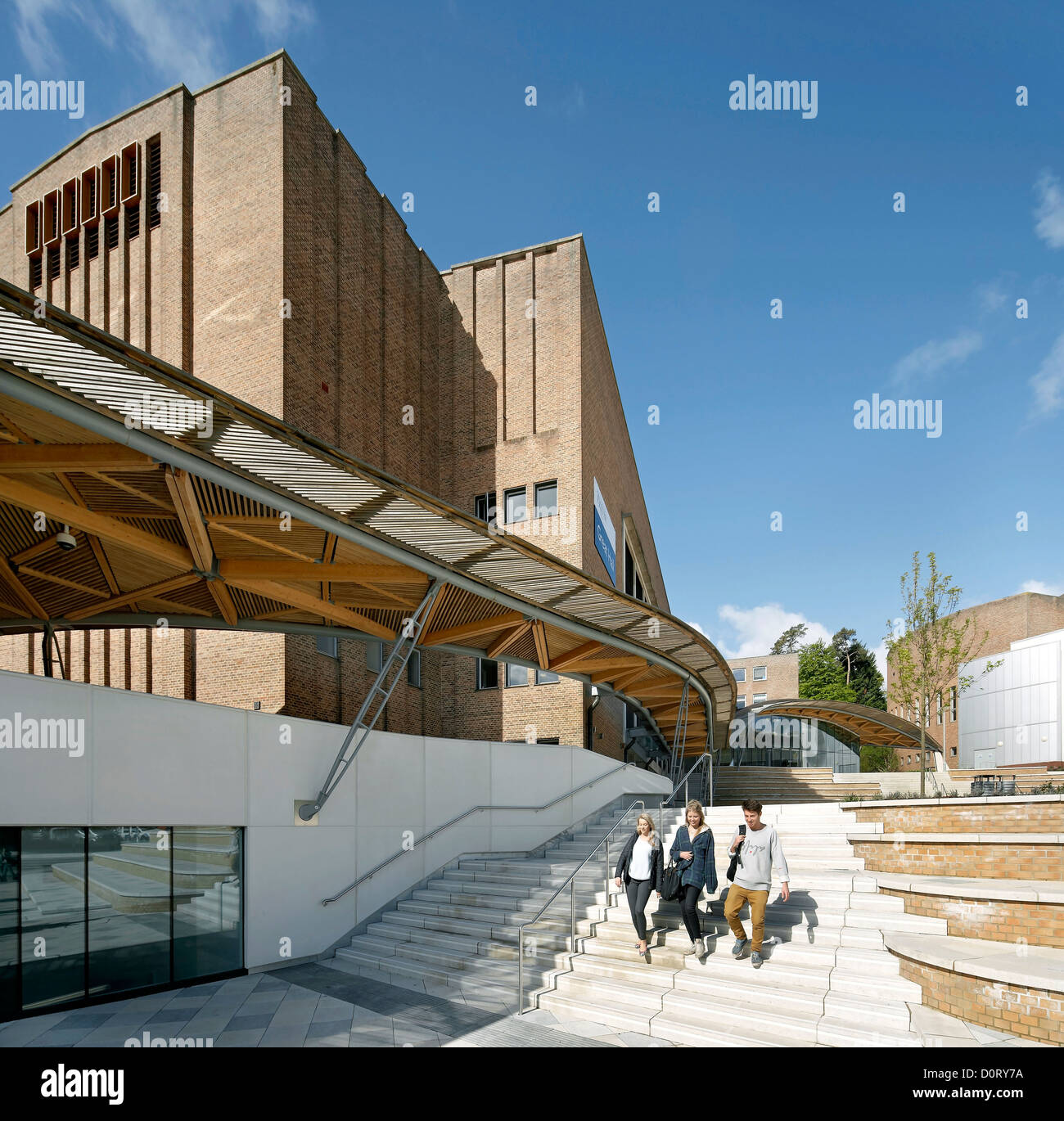 The Forum Exeter University, Exeter, United Kingdom. Architect ...