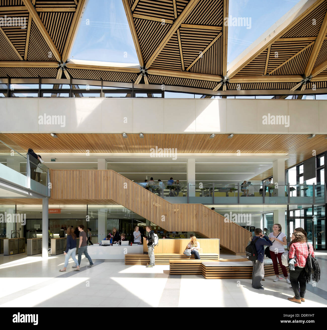 The Forum Exeter University, Exeter, United Kingdom. Architect ...