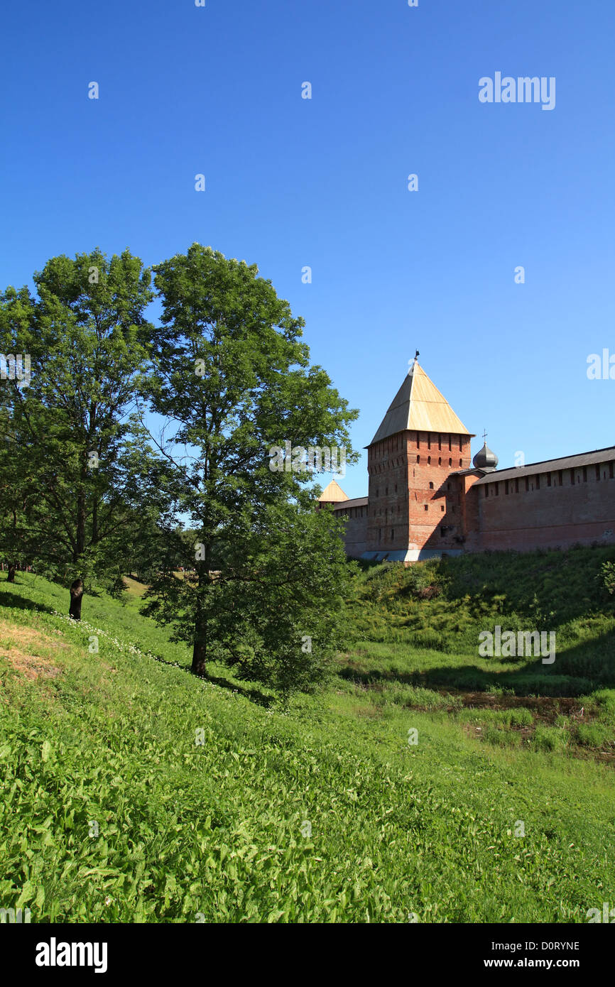 aging brick fortress Stock Photo - Alamy