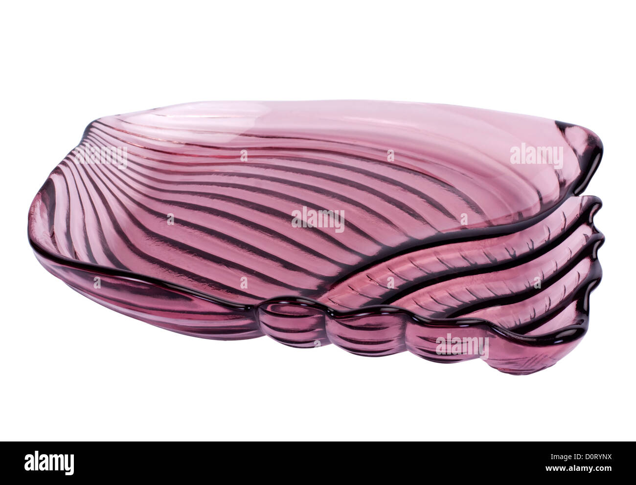 Close-up of a shell shaped tray Stock Photo - Alamy