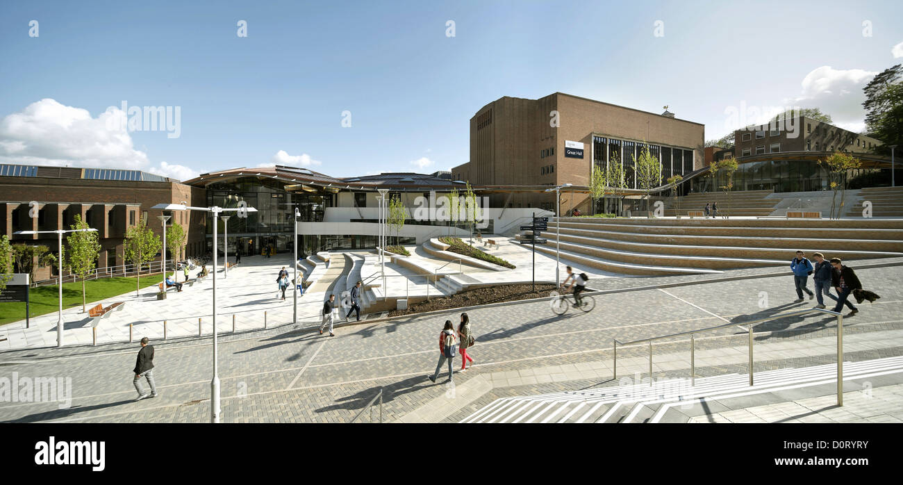 The Forum Exeter University, Exeter, United Kingdom. Architect ...