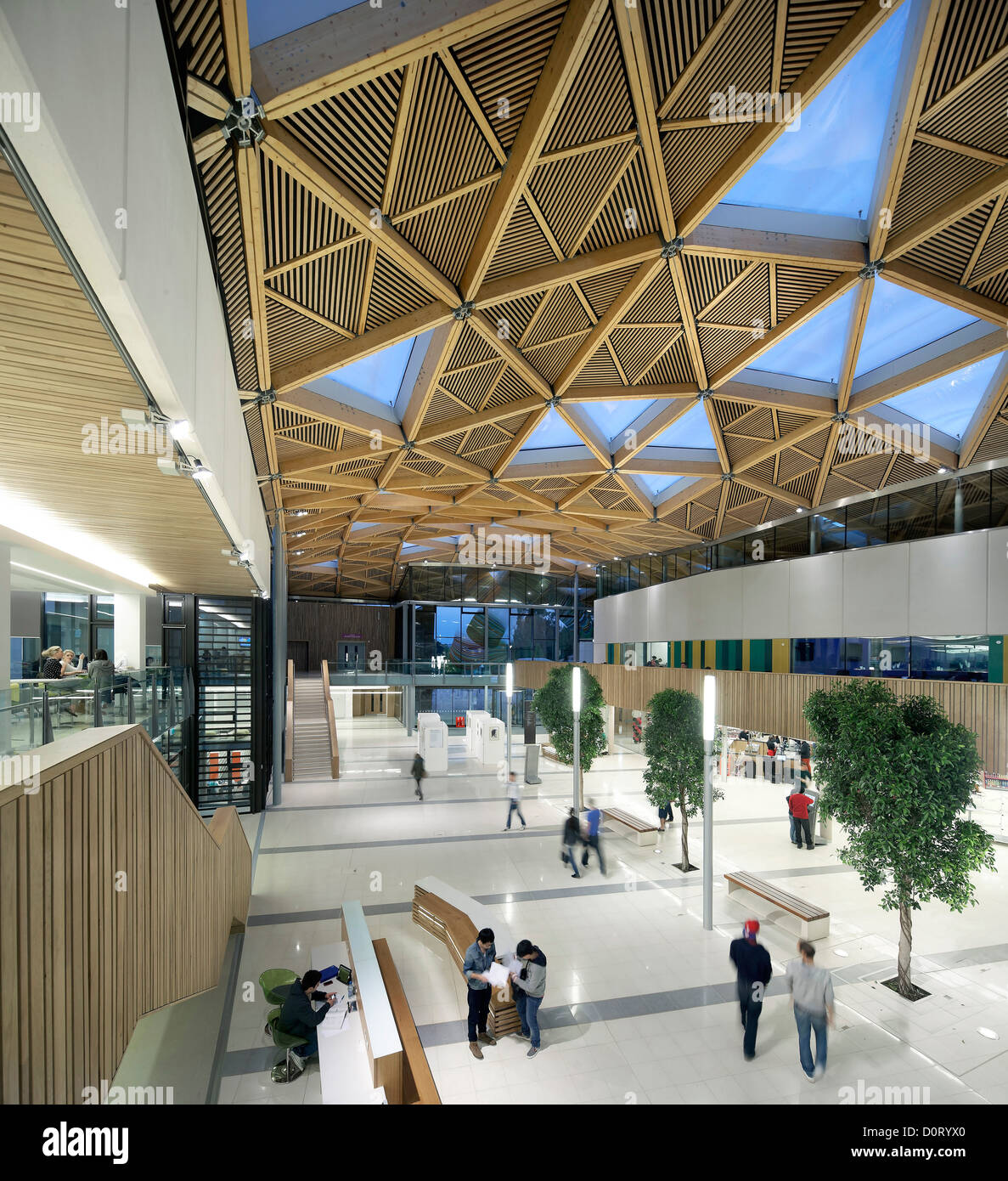 The Forum Exeter University, Exeter, United Kingdom. Architect ...