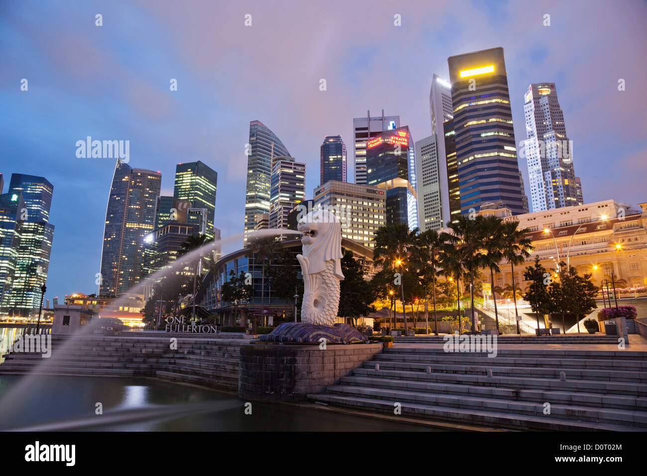 Asia, Singapore, Merlion, Merlion Statue, City Skyline, Cityscape ...