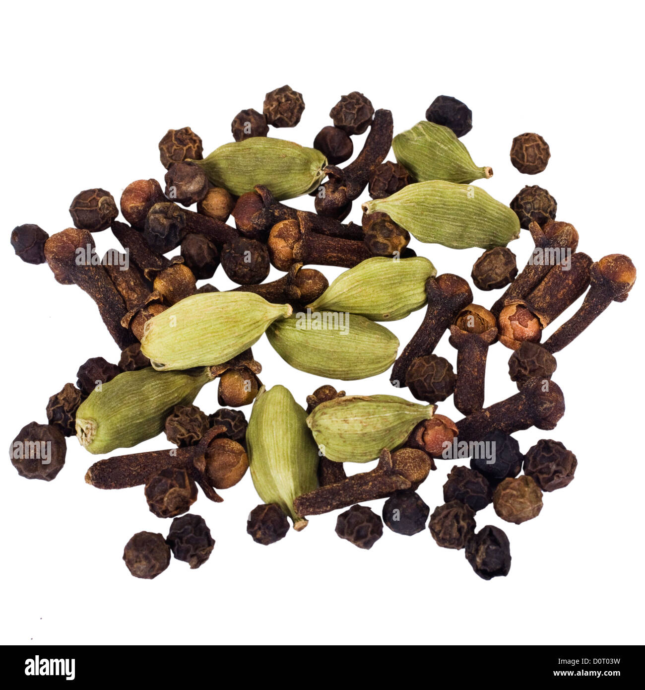 Assorted spices Cut Out Stock Images & Pictures - Alamy