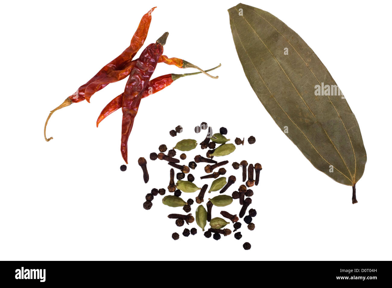 Assorted spices Cut Out Stock Images & Pictures - Alamy