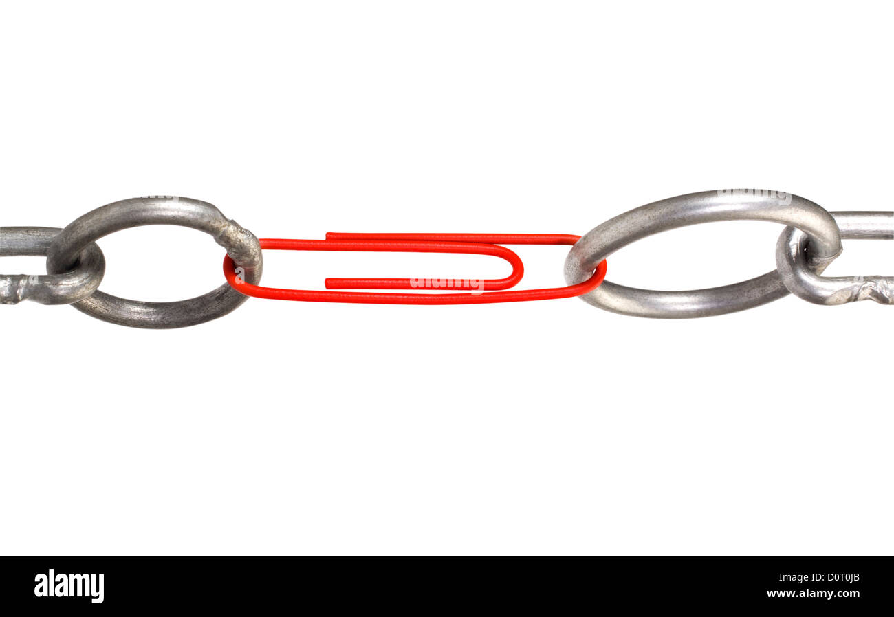 Two chains attached hi-res stock photography and images - Alamy