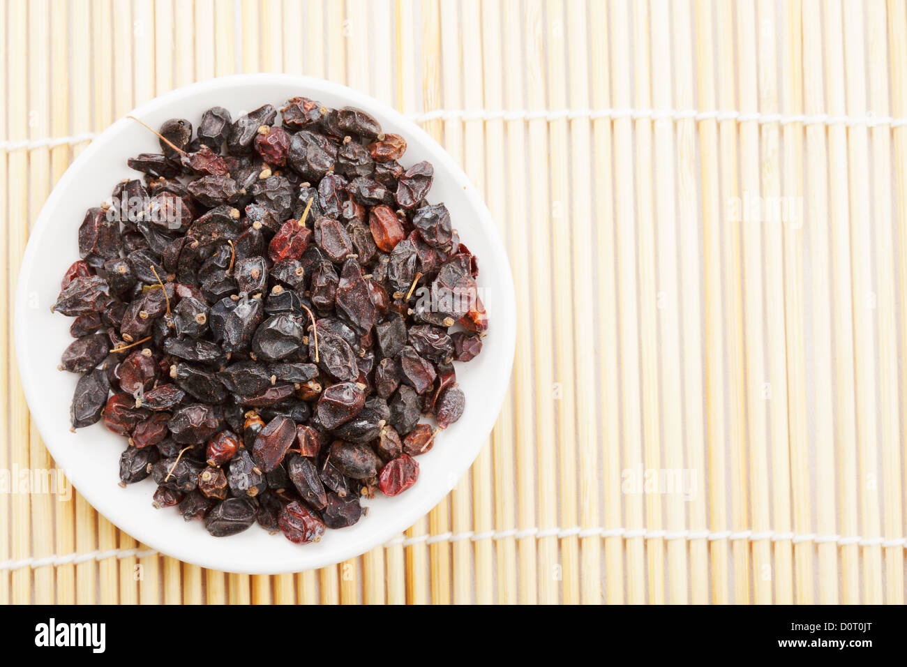 Barberries spice on mat Stock Photo - Alamy