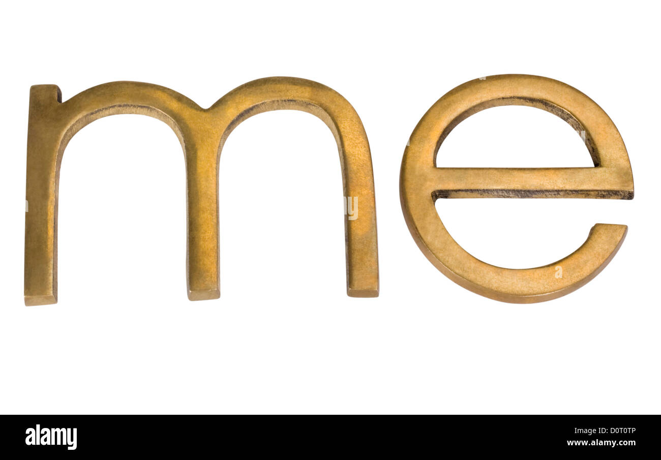 Close up shot letters Cut Out Stock Images & Pictures - Alamy