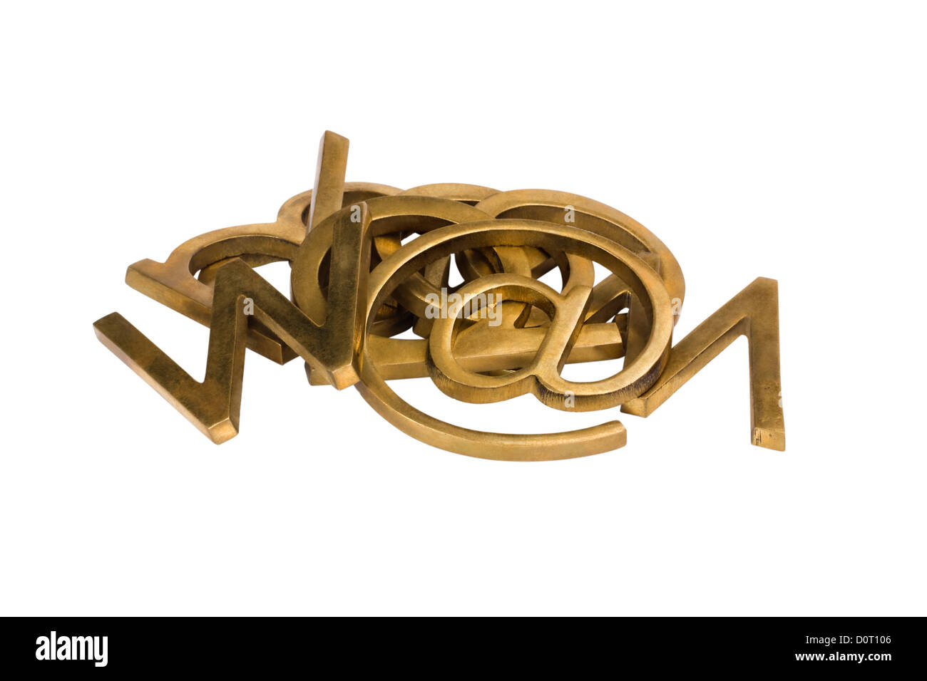 Online symbols Cut Out Stock Images & Pictures - Alamy