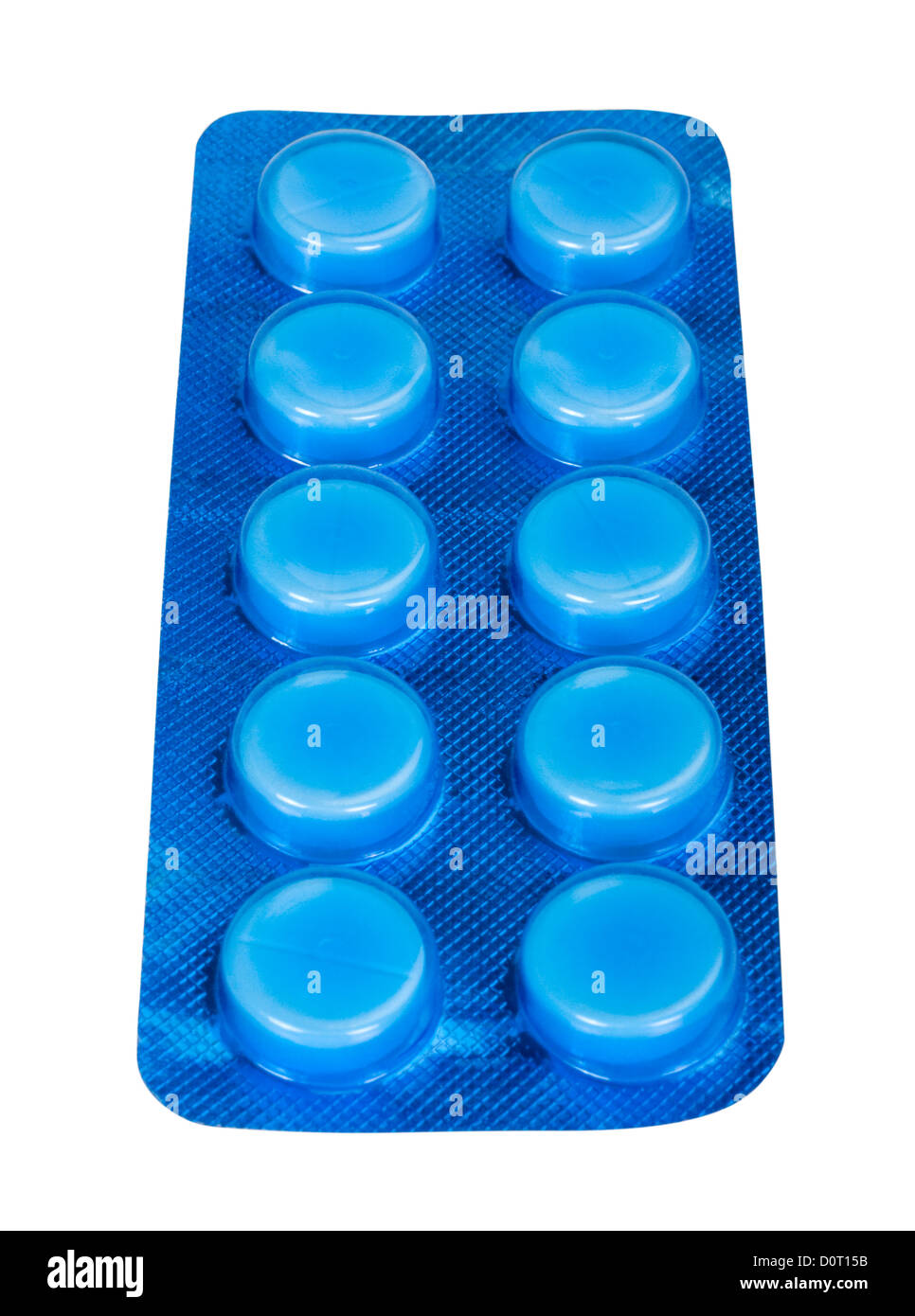 Close-up of tablets in a blister pack Stock Photo - Alamy