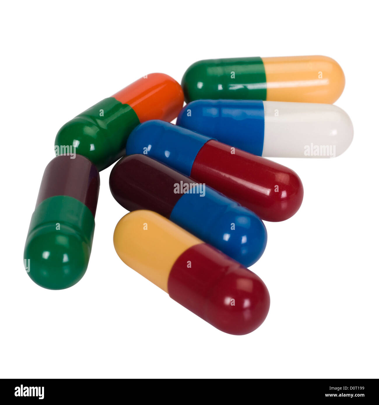 Medicine capsules isolated variety hi-res stock photography and images ...