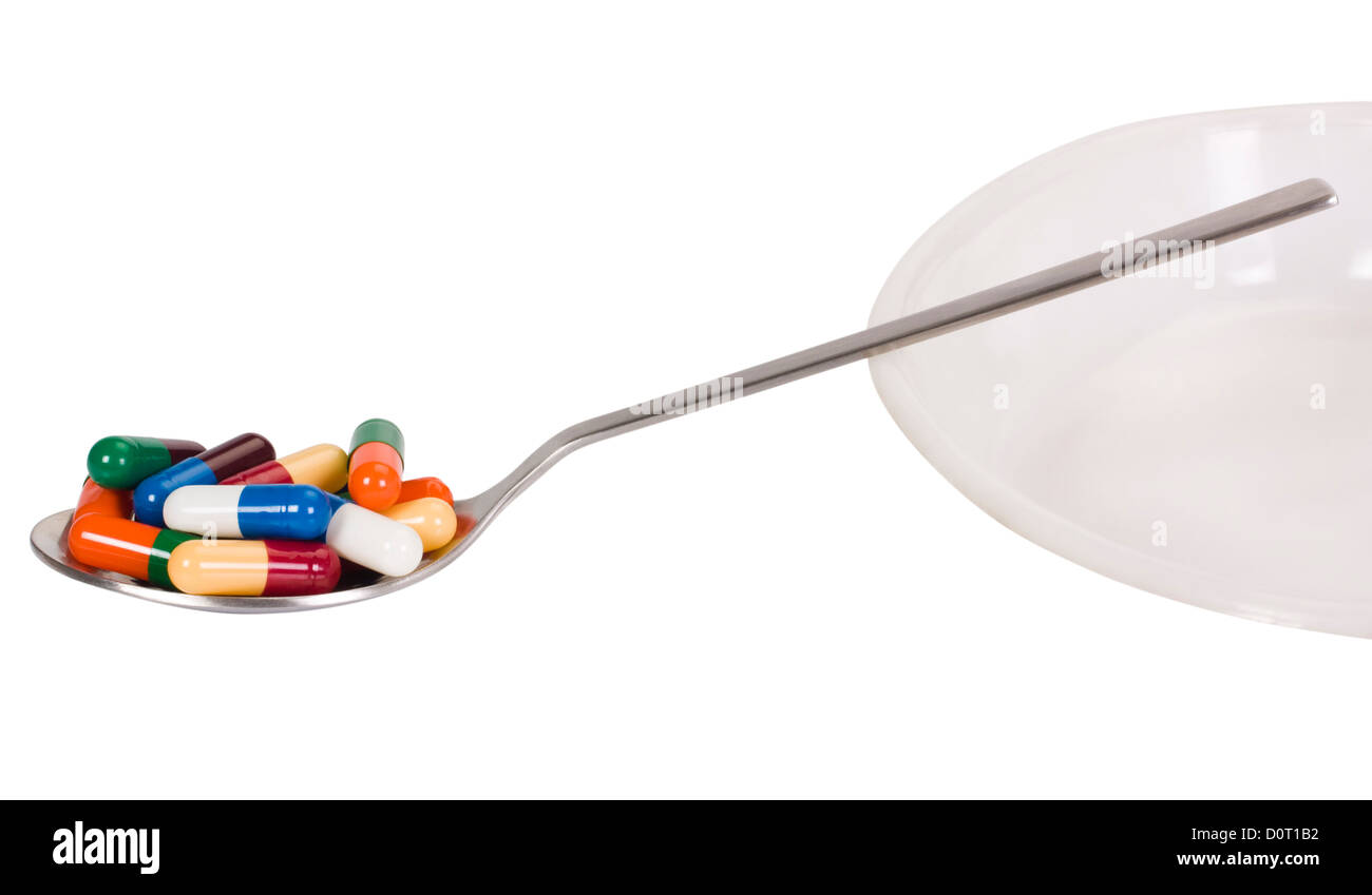 Medicine capsules isolated variety hi-res stock photography and images ...