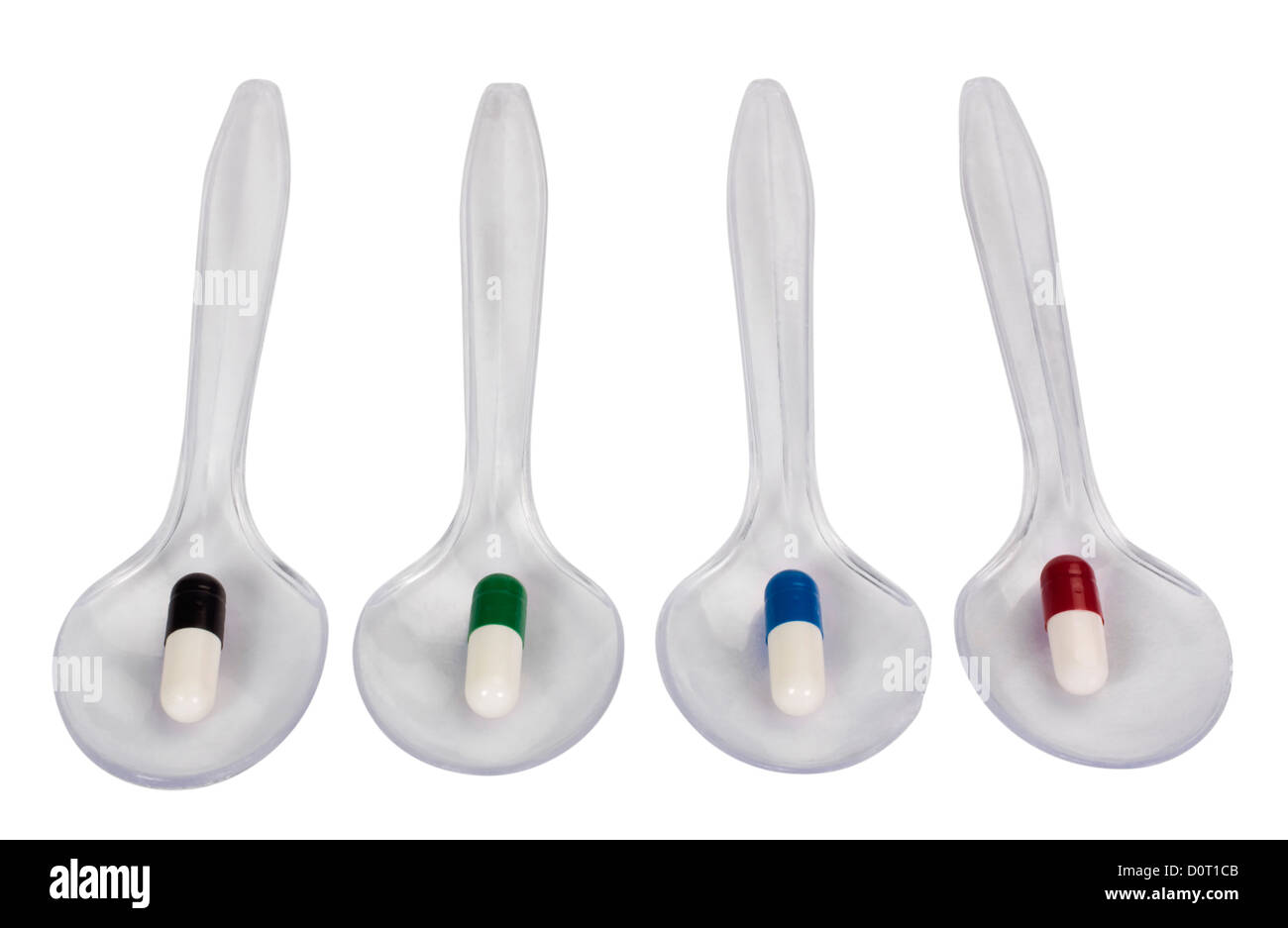 Plastic medicine spoons hi-res stock photography and images - Alamy