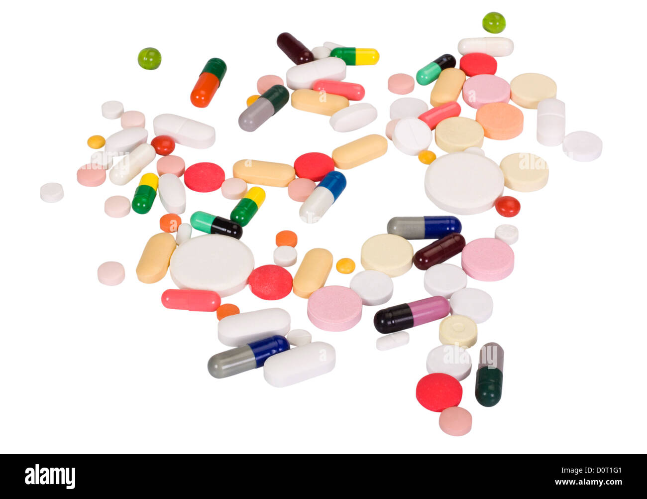 Assorted pills hi-res stock photography and images - Alamy