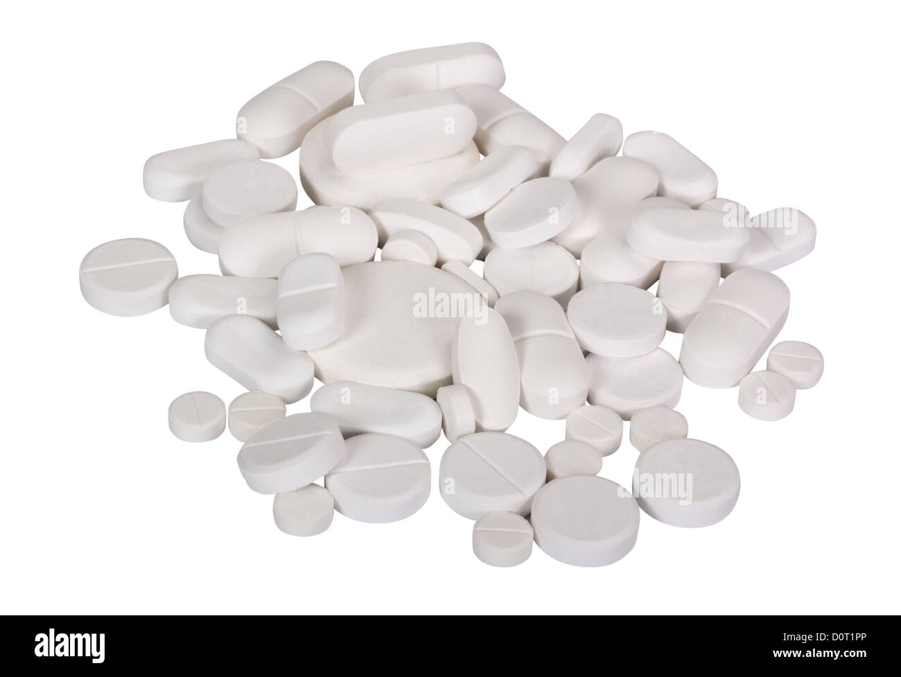 Variety tablets Cut Out Stock Images & Pictures - Alamy