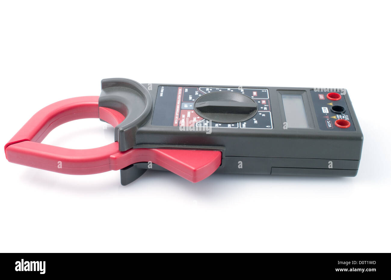 Multimeter isolated on white background Stock Photo - Alamy