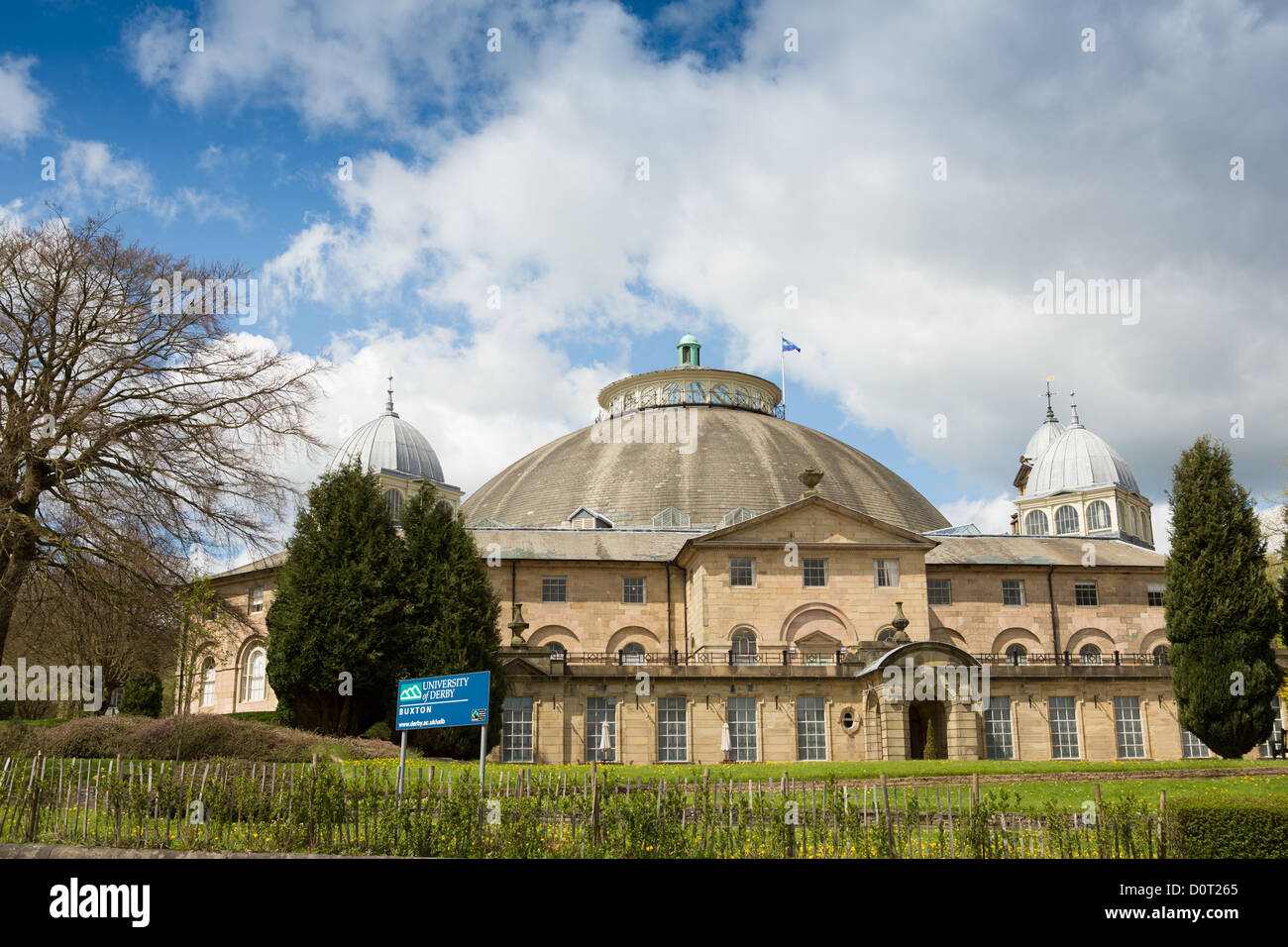 The Devonshire Royal Hospital in Buxton, Derbyshire. Now a campus for ...