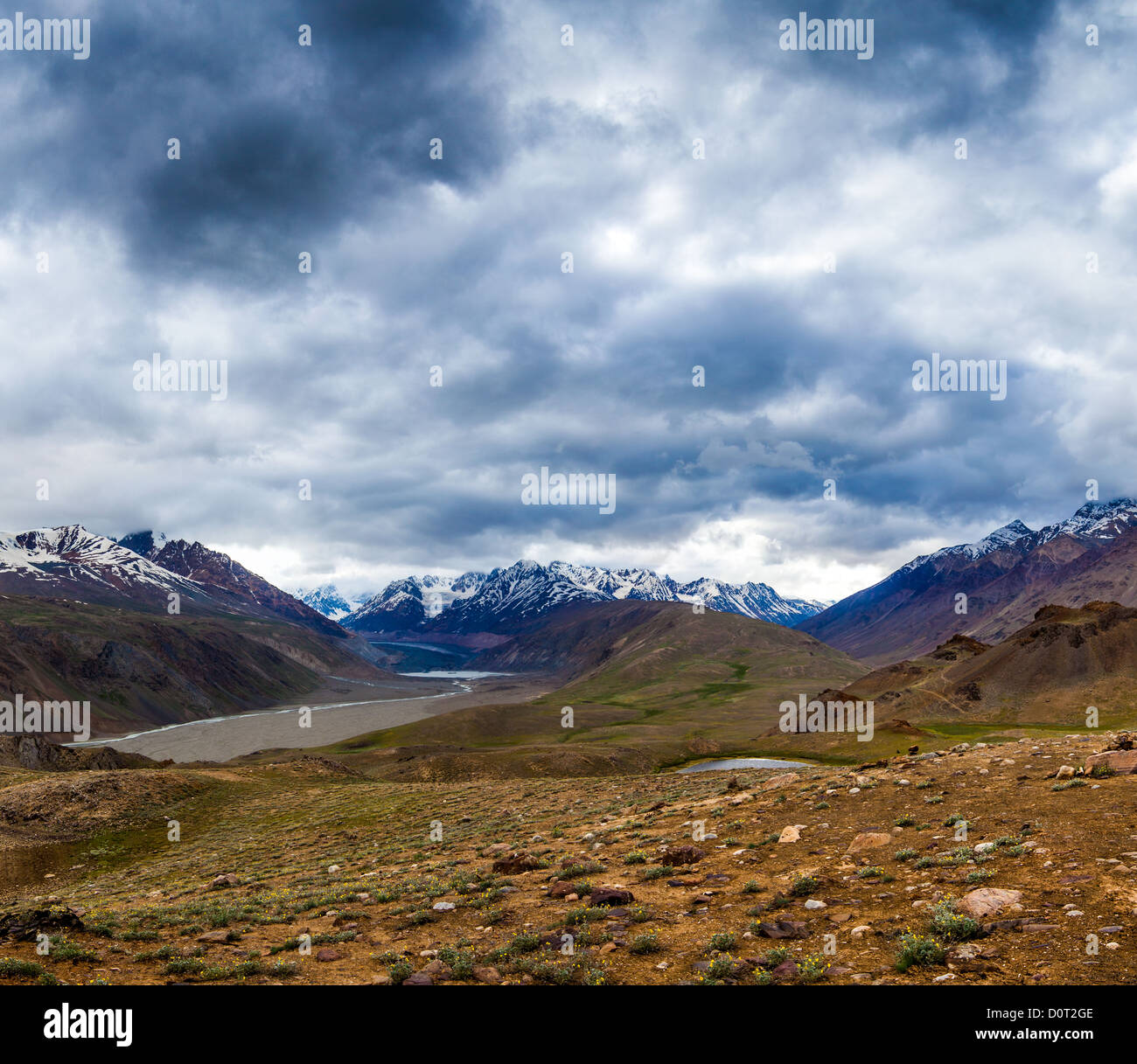 The spiti valley the himalayas hi-res stock photography and images - Alamy