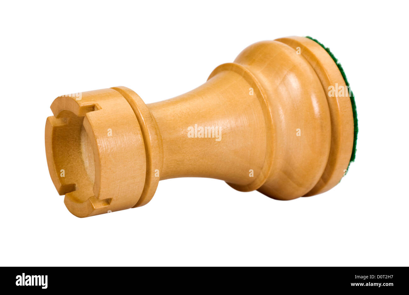 Close-up of a fallen rook chess piece Stock Photo - Alamy