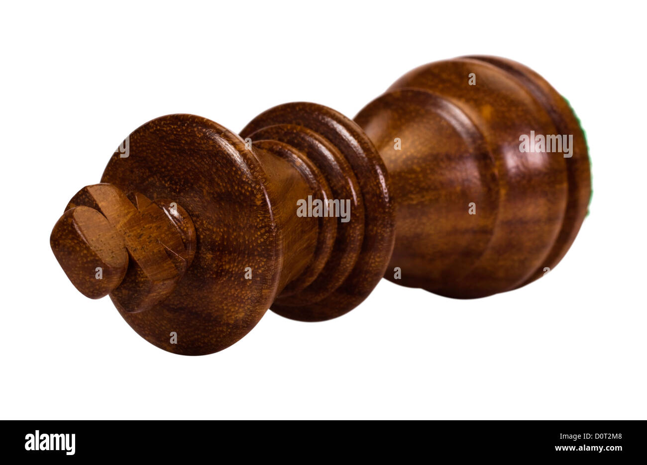 Close-up of a fallen king chess piece Stock Photo - Alamy