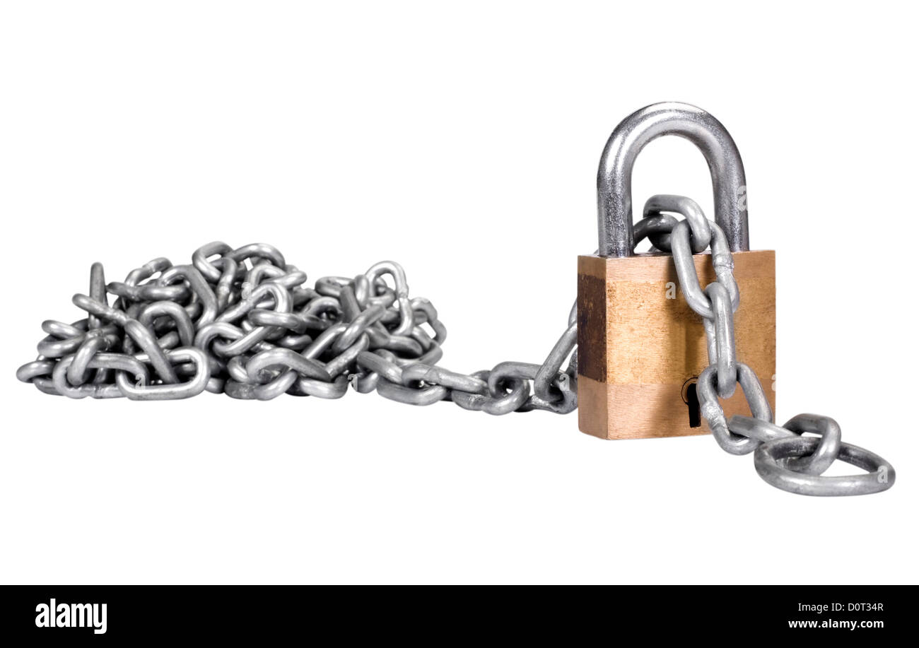 Interlocked padlock hi-res stock photography and images - Alamy