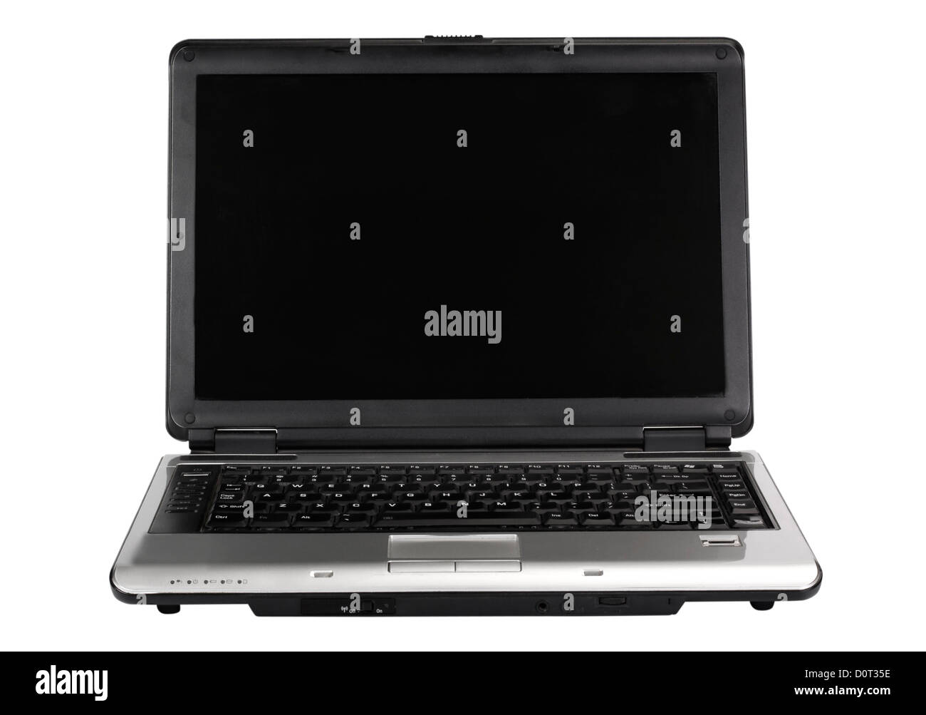 Black laptop no background Cut Out Stock Images & Pictures - Alamy