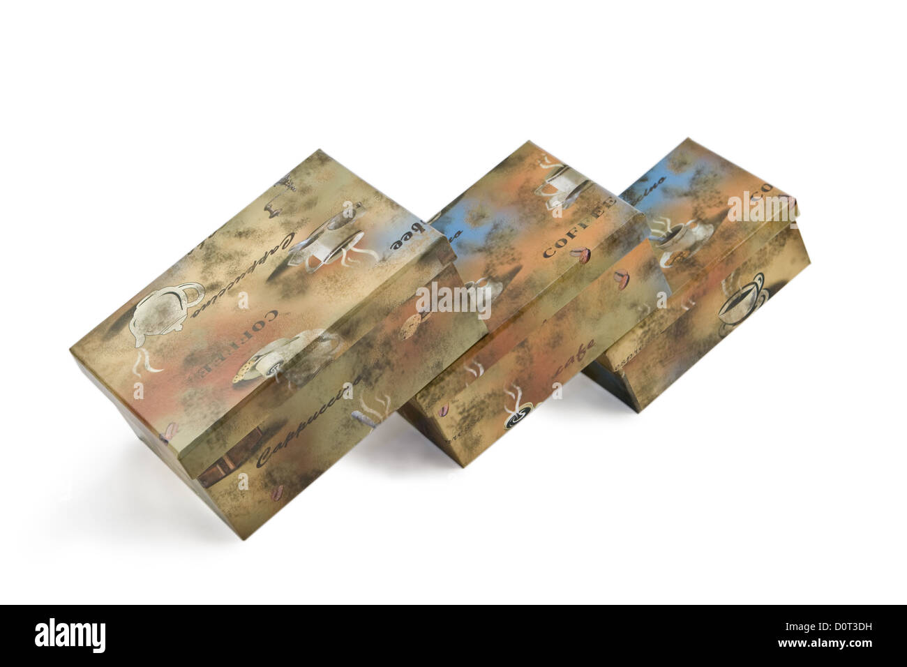 Three boxes hi-res stock photography and images - Alamy