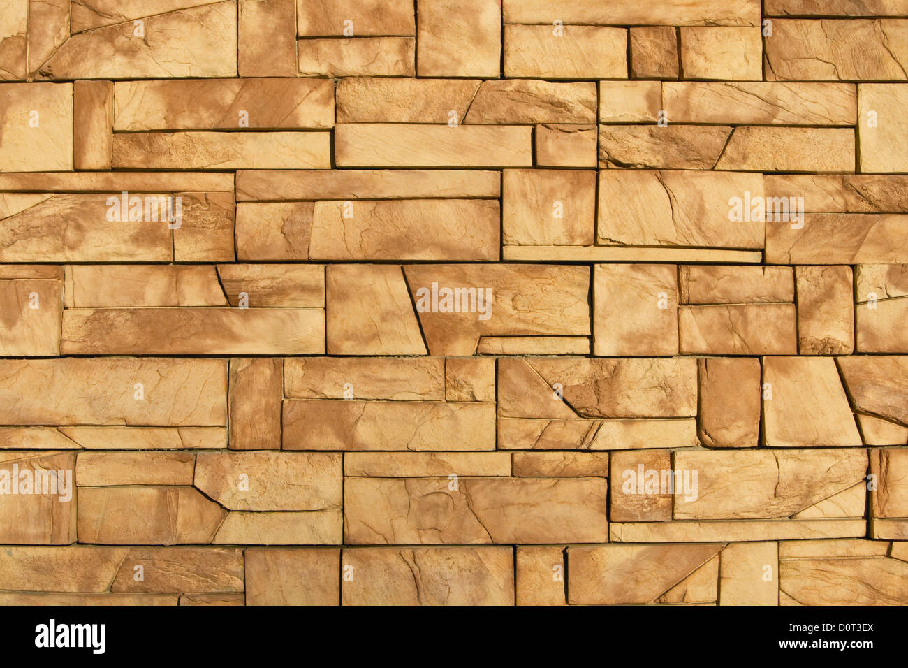 The rock wall in sunset beams Stock Photo - Alamy