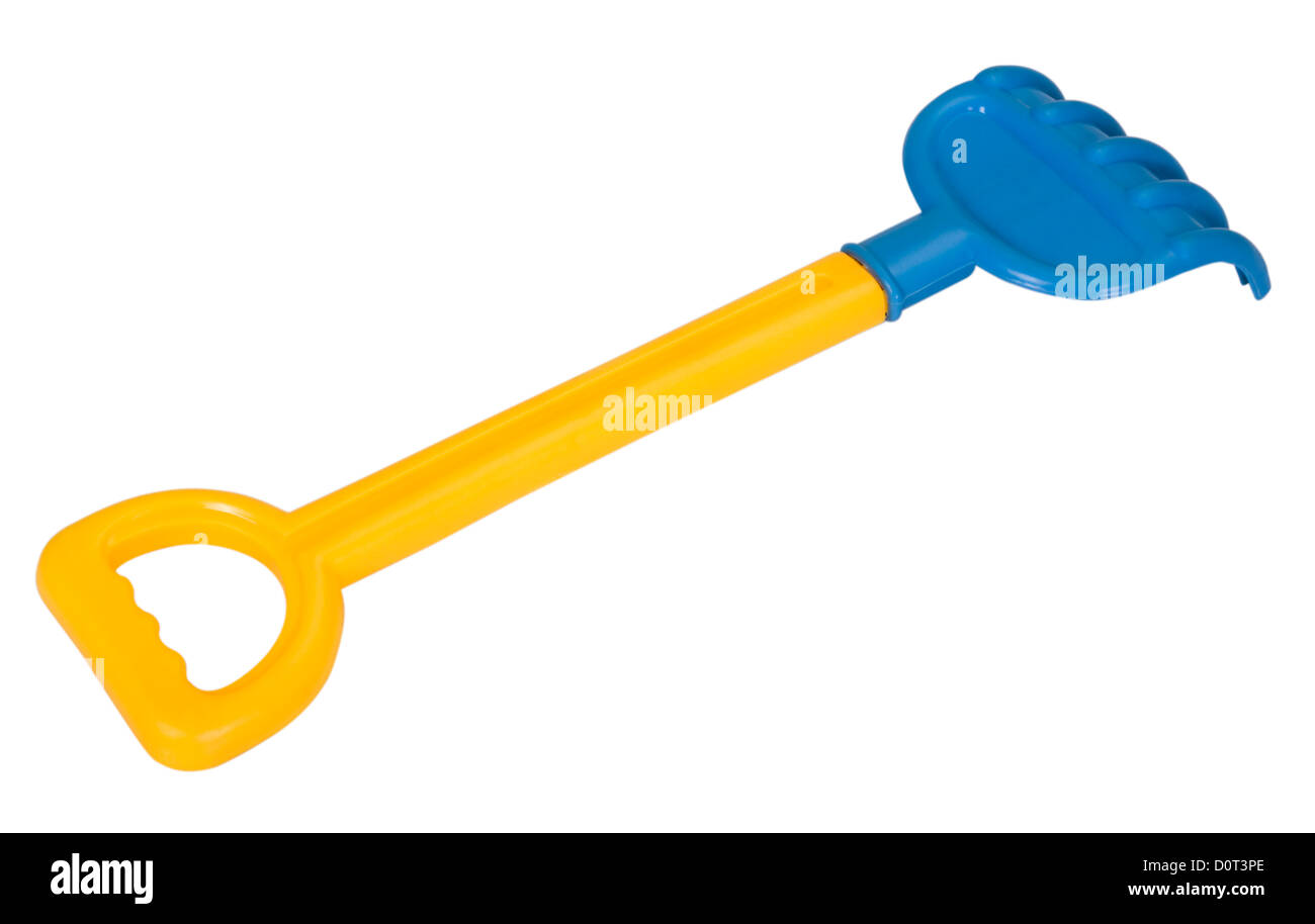 Blue garden rake cut out hi-res stock photography and images - Alamy