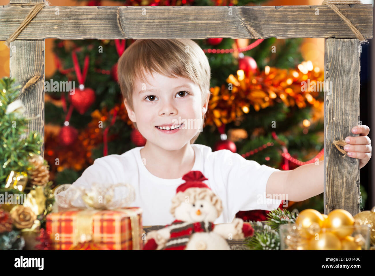 Boy frame hi-res stock photography and images - Alamy