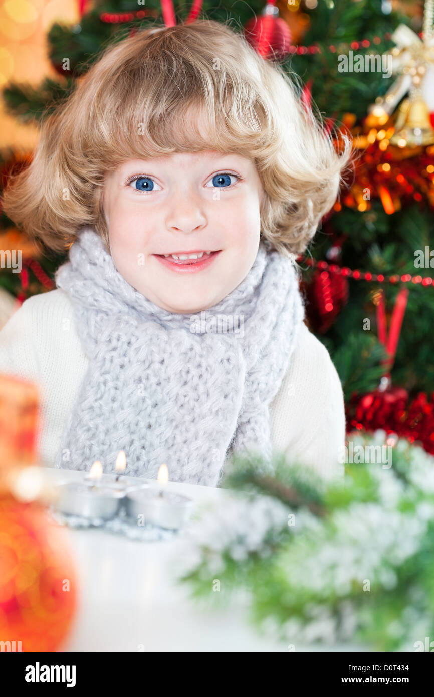Portrait of funny smiling child Stock Photo - Alamy