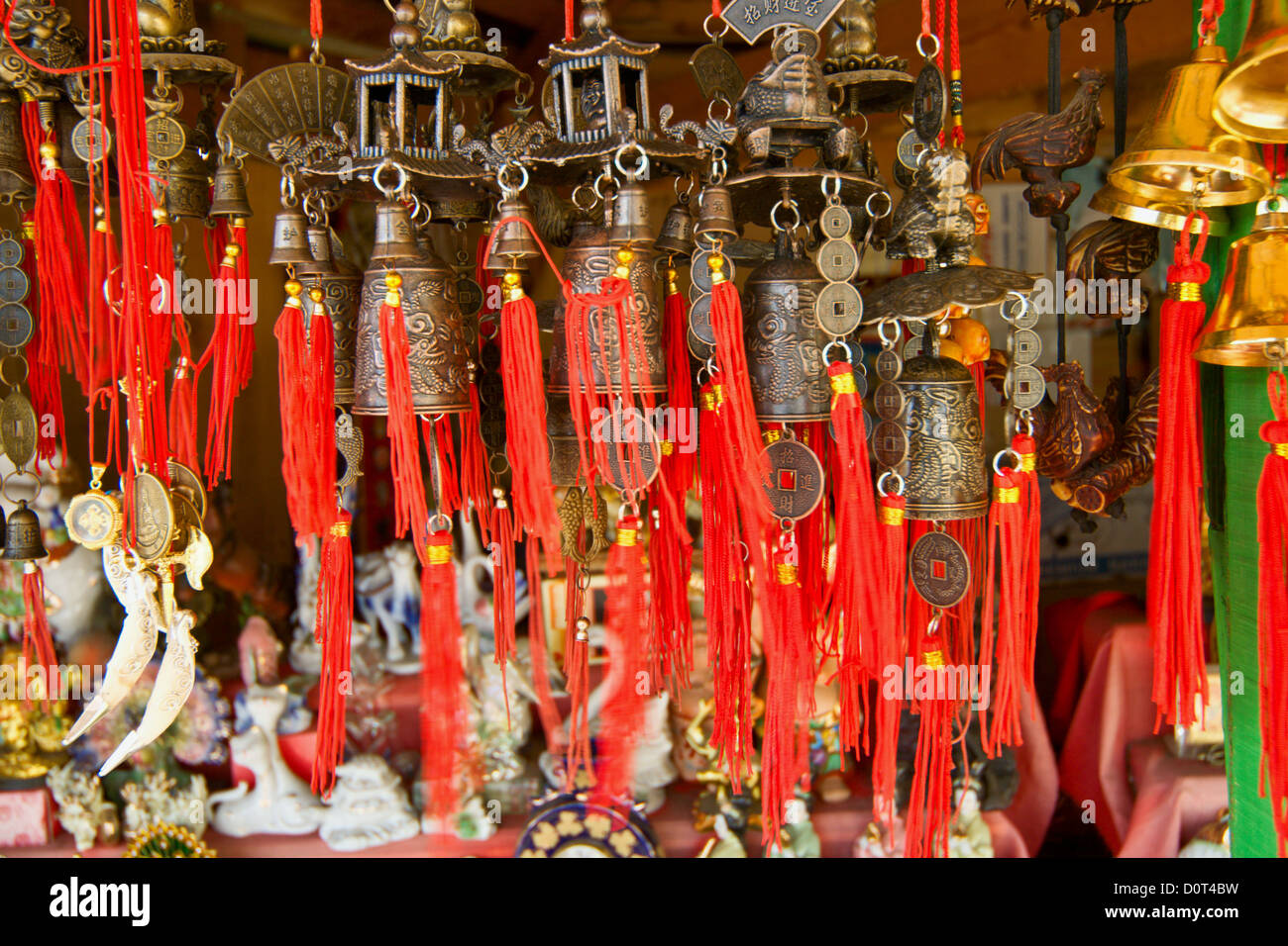 Asian prayer bells hi-res stock photography and images - Alamy