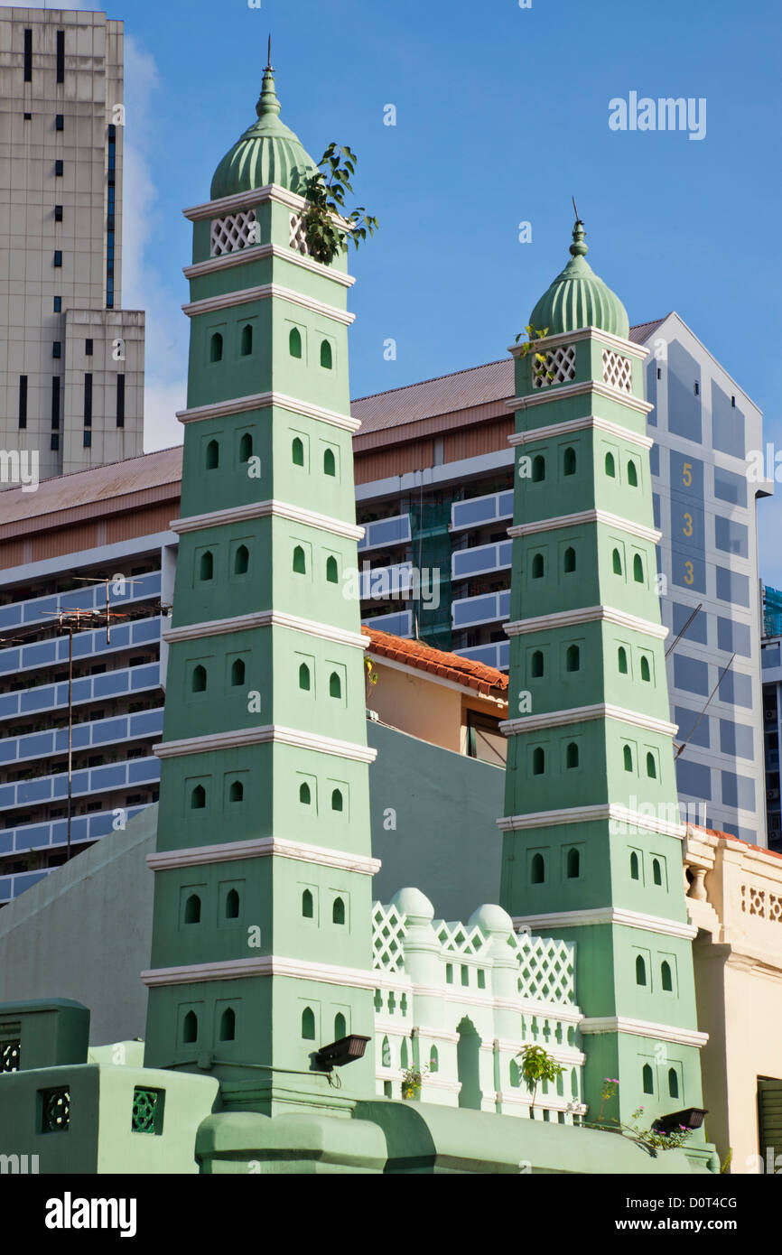 Asia, Singapore, Chulia Mosque, Jamae Mosque, Chulia Mosque, Mosque ...