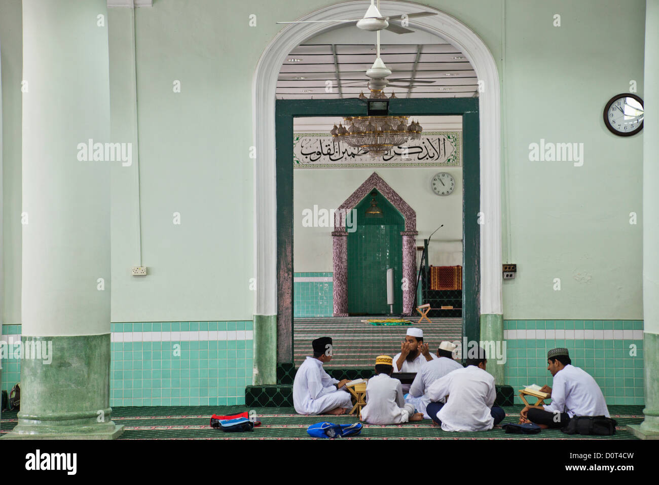 Asia, Singapore, Chulia Mosque, Jamae Mosque, Chulia Mosque, Mosque ...