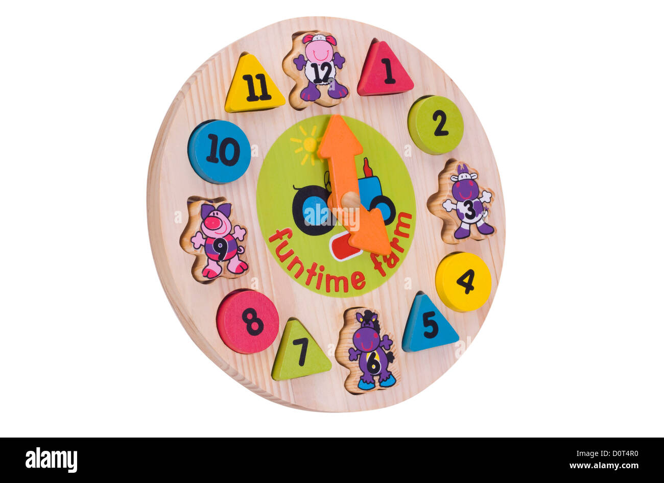 Cartoon wall clock hi-res stock photography and images - Alamy