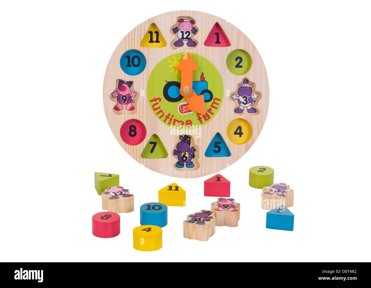 Cartoon wall clock hi-res stock photography and images - Alamy