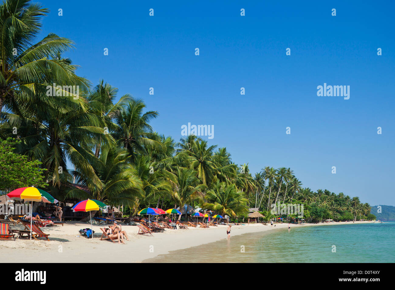 Asia, Thailand, Trat Province, Koh Chang, Ko Chang, Khong Koi Beach ...