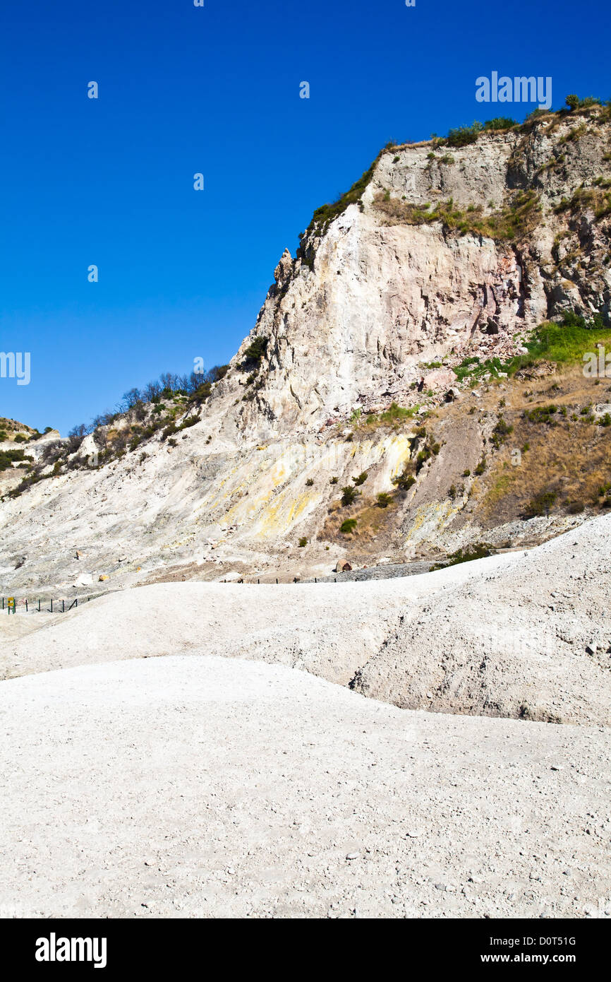Solfatara - volcanic crater Stock Photo - Alamy
