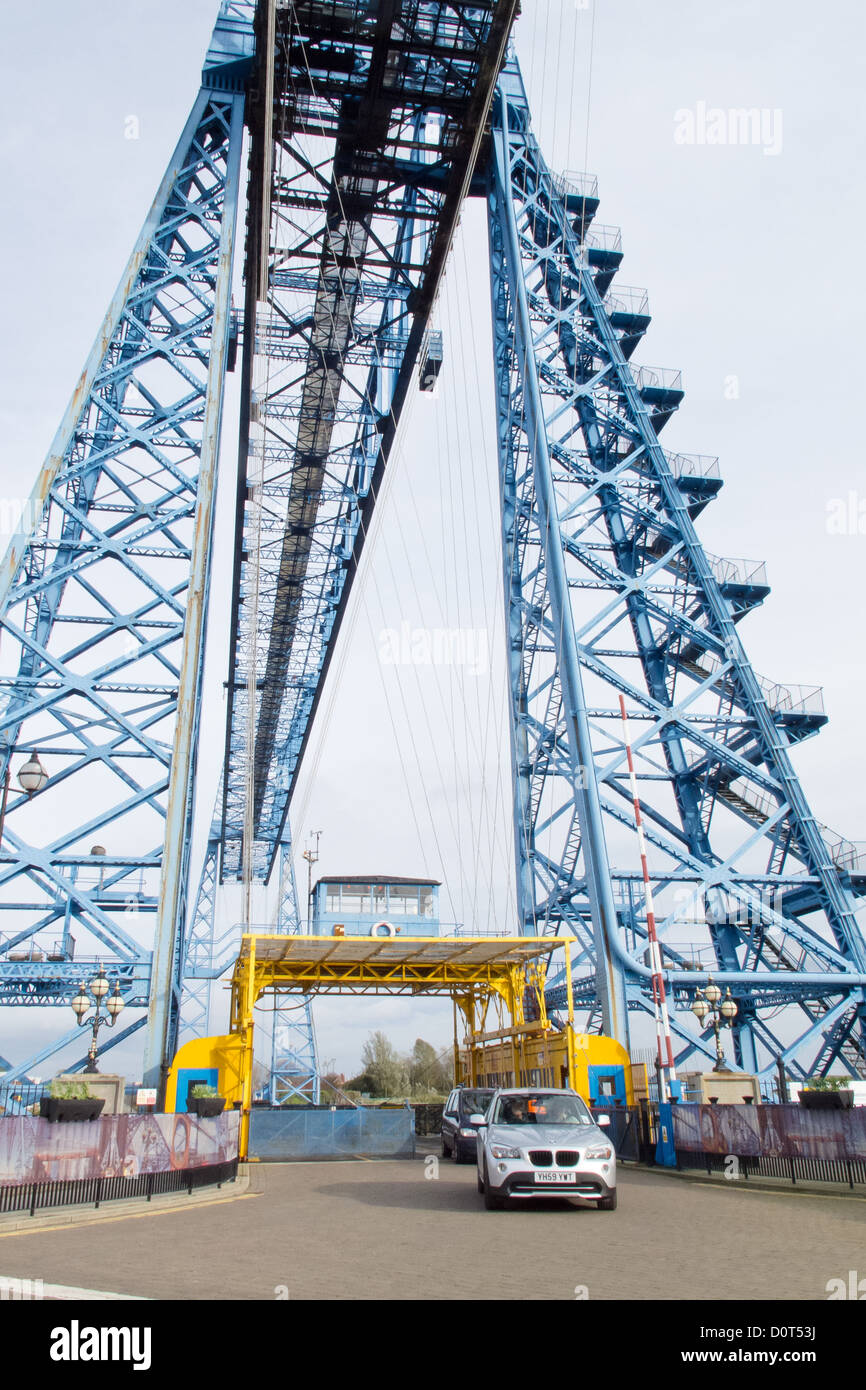 Middlesbrough Transporter Bridge Stock Photo - Alamy
