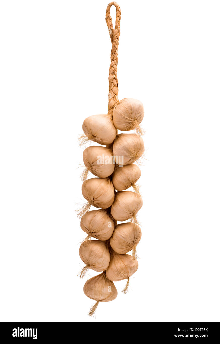 Garlic string hi-res stock photography and images - Alamy