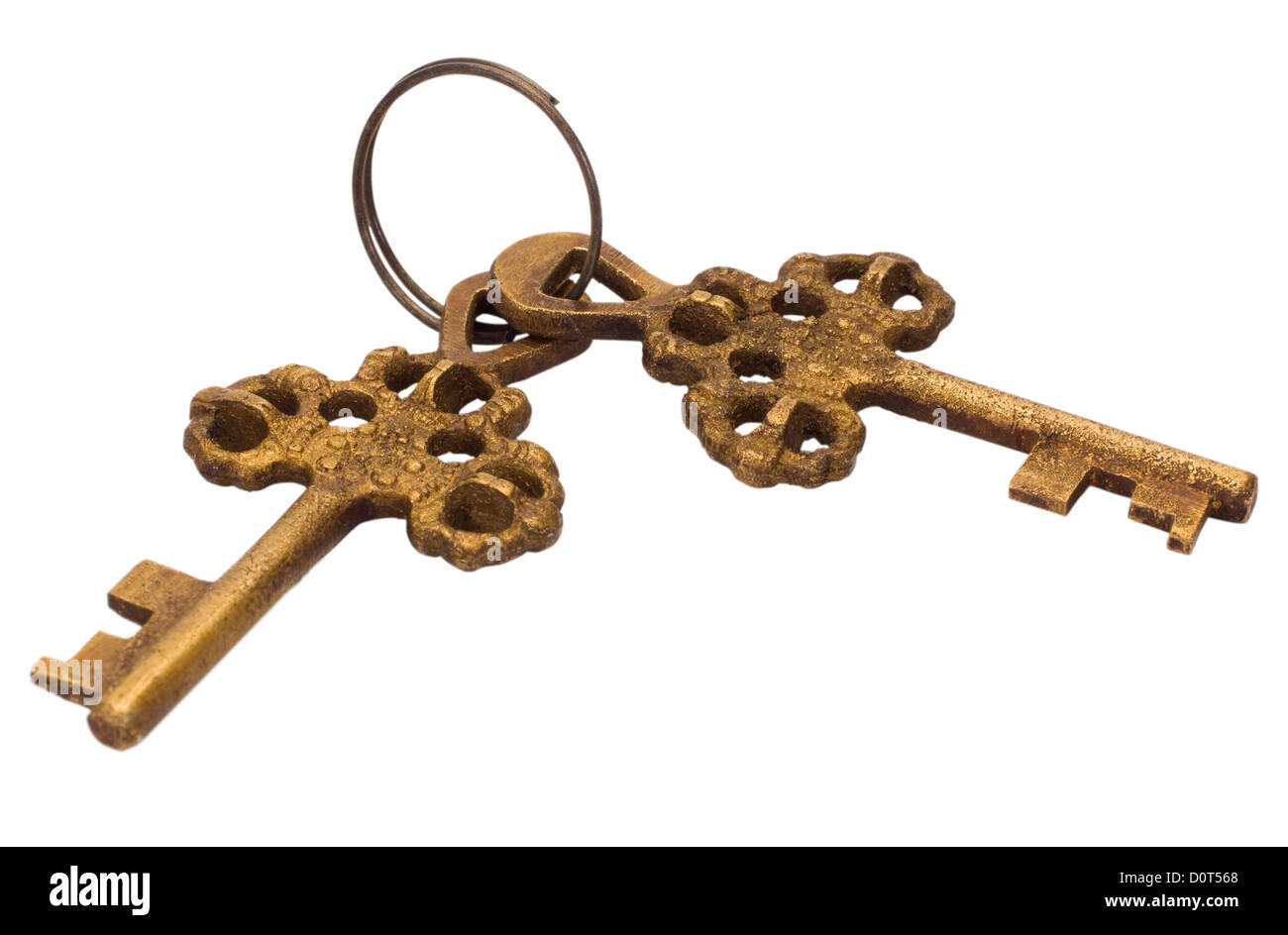 Old keys image Cut Out Stock Images & Pictures - Alamy