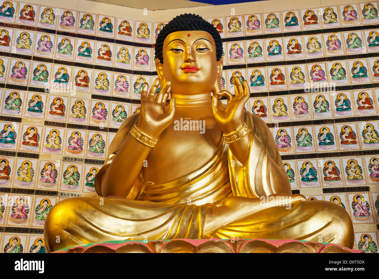 Asia, China, Hong Kong, Tsuen Wan, Western Monastery, Monastery ...