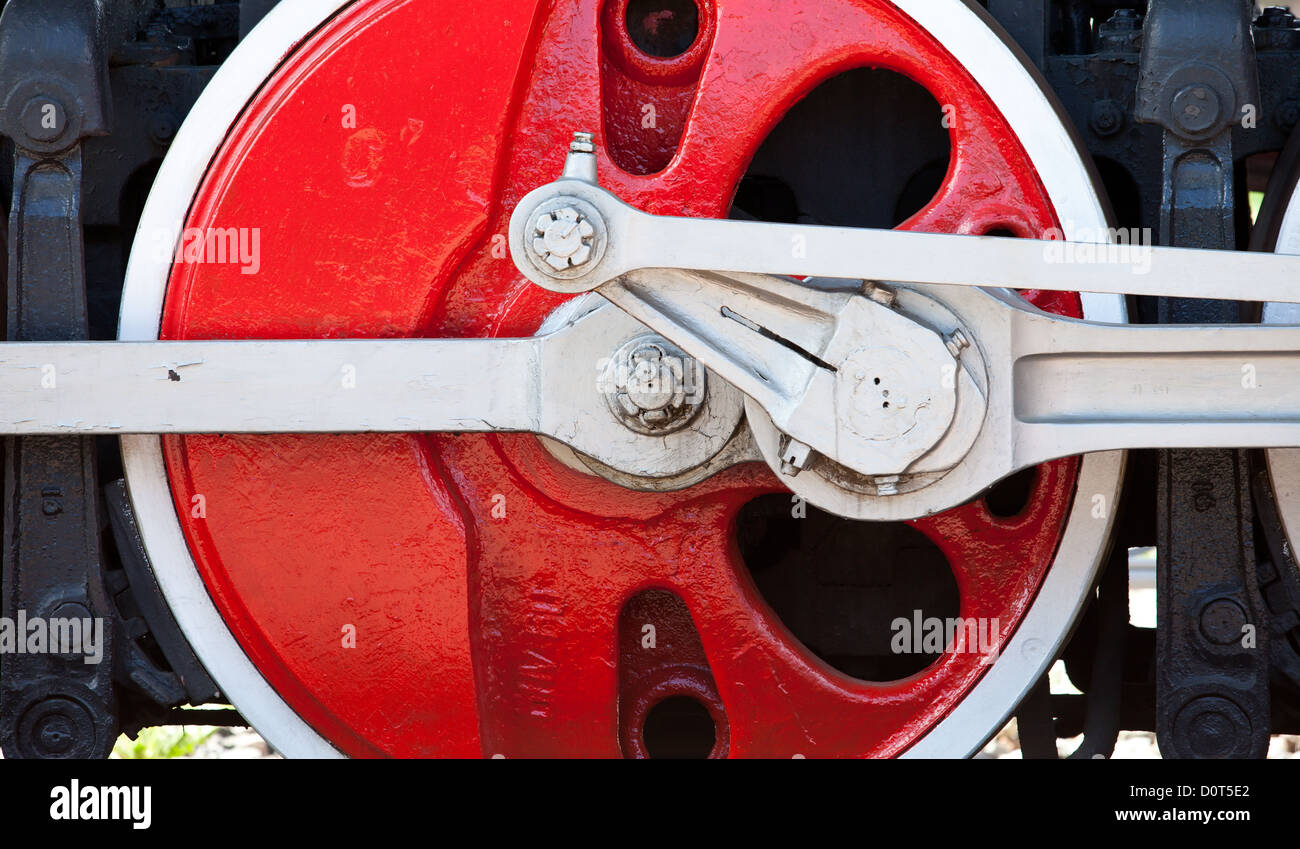 old red wheel Stock Photo - Alamy