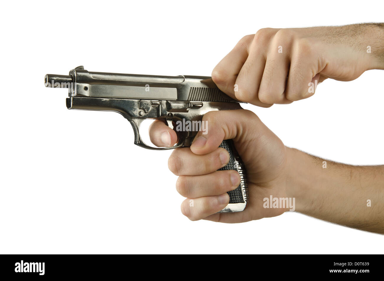 Gun magazine ammo on Cut Out Stock Images & Pictures - Alamy