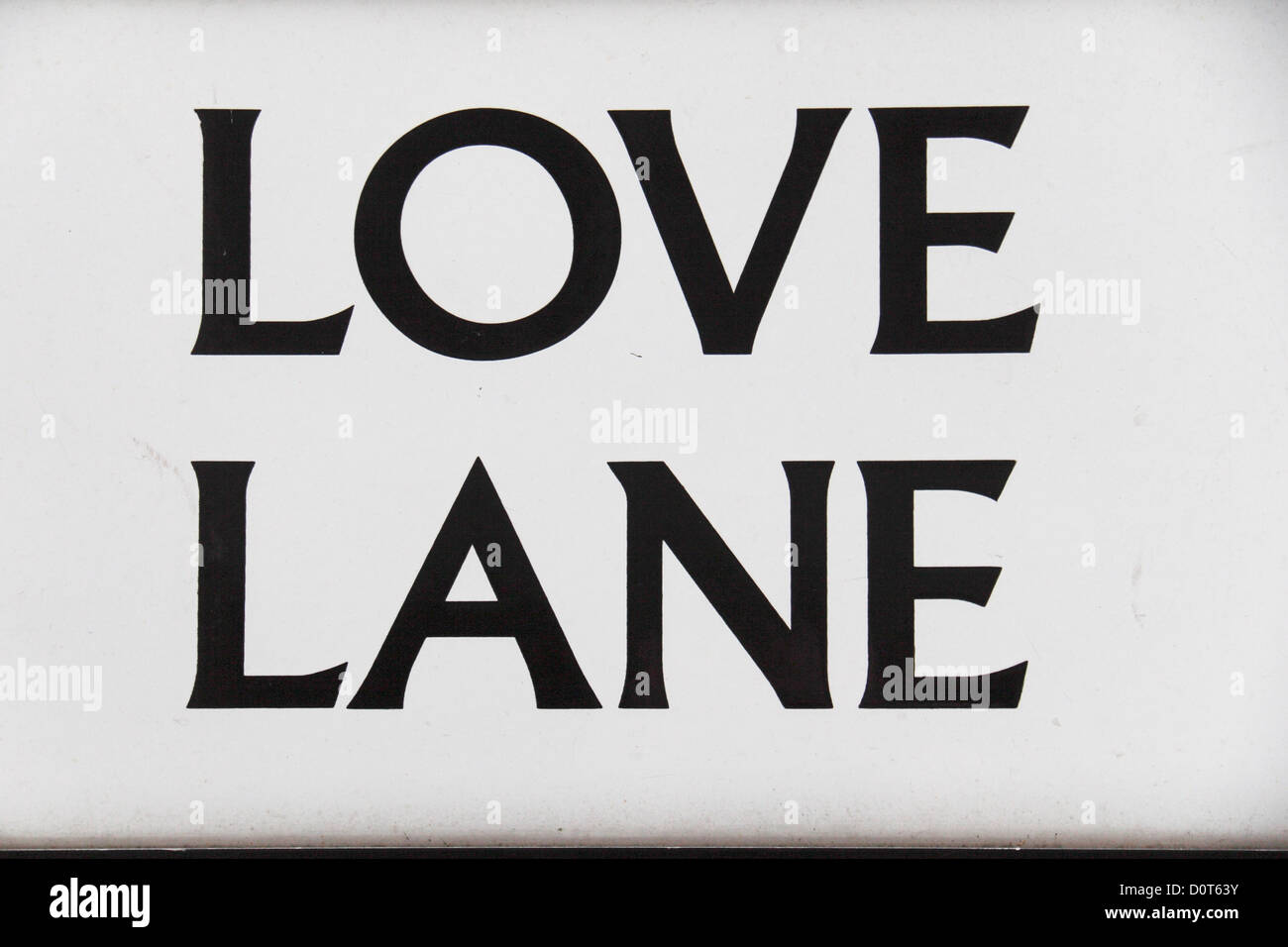 Love lane hi-res stock photography and images - Alamy