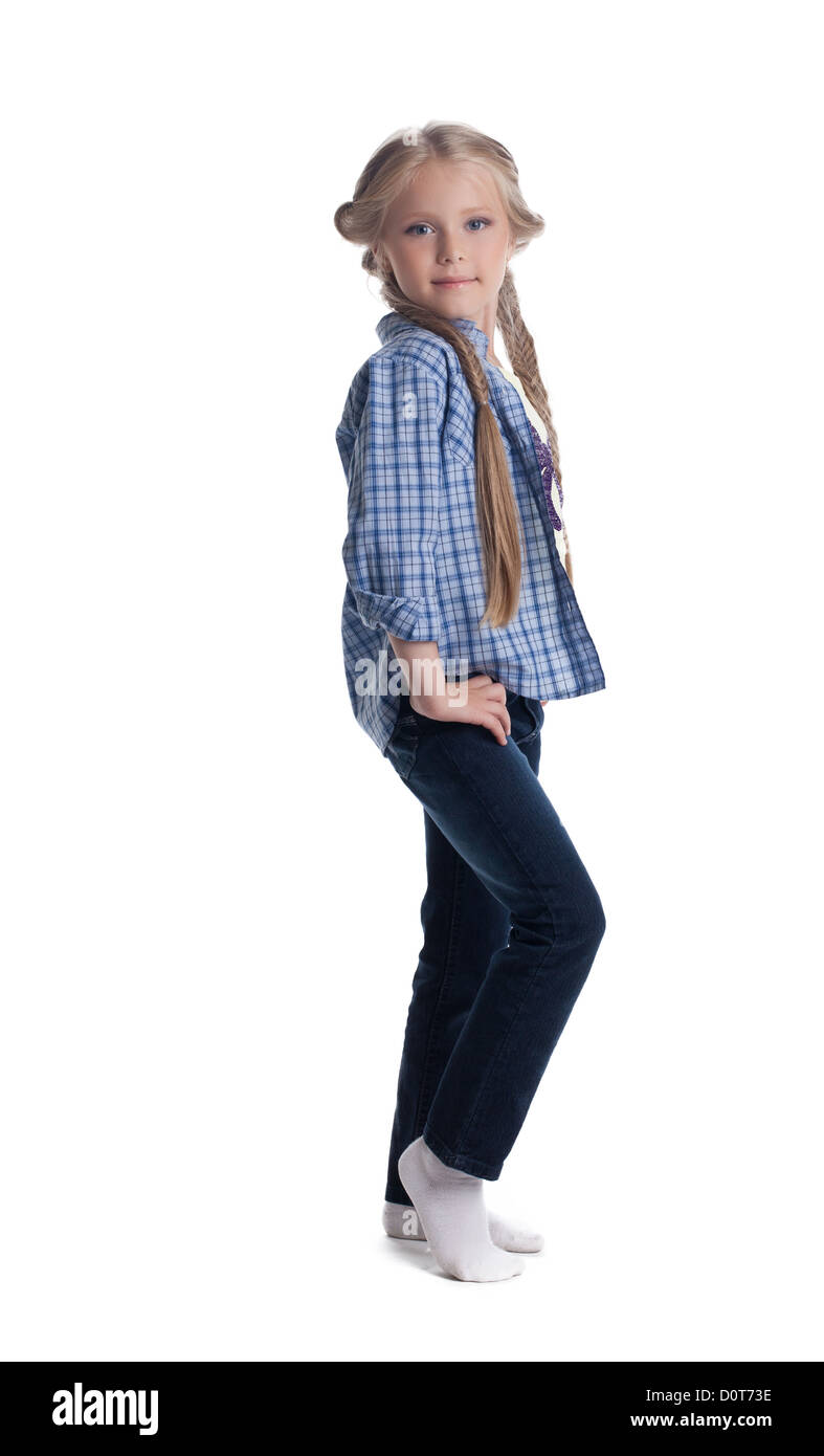 Little Girls Blue Jeans