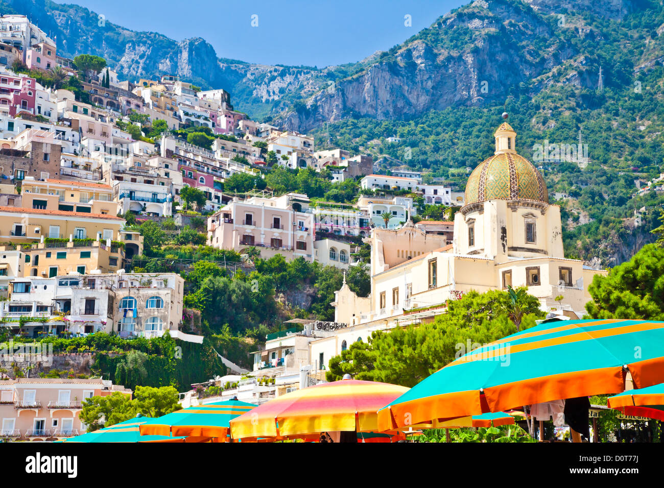 Positano view hi-res stock photography and images - Alamy